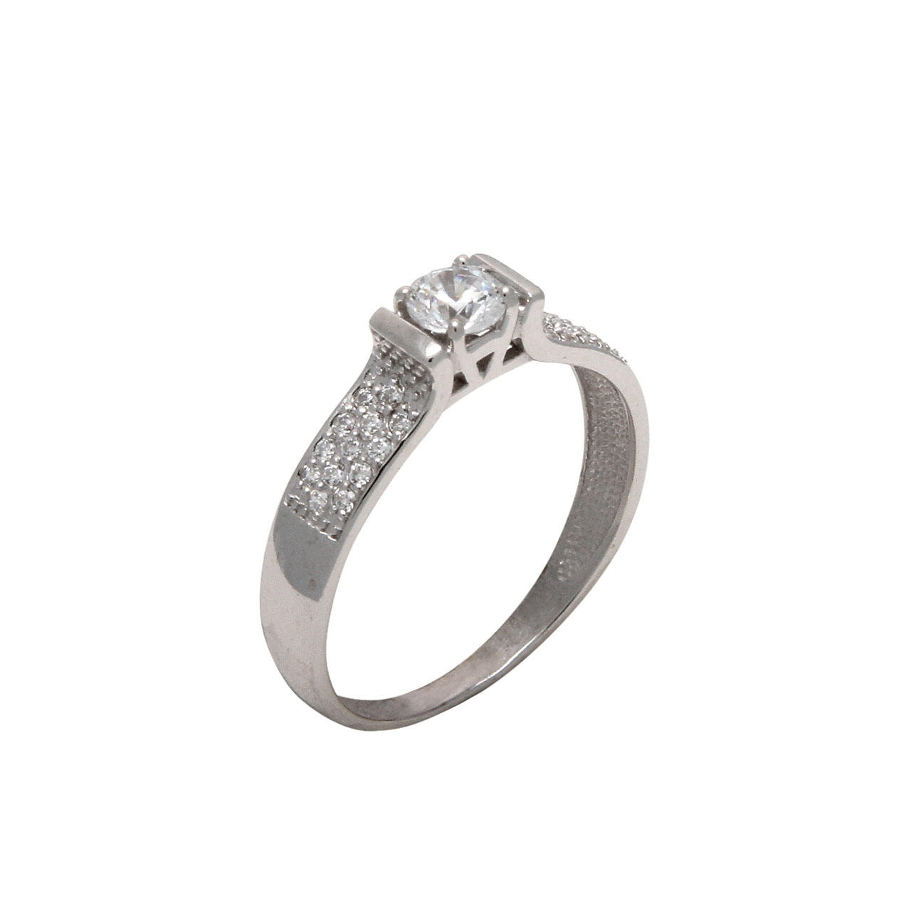 Swarovski 120 facet CZ ring | Golden Flamingo